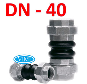 Khớp nối mềm cao su ren DN40 | Nhiều lựa chọn | Giá rẻ