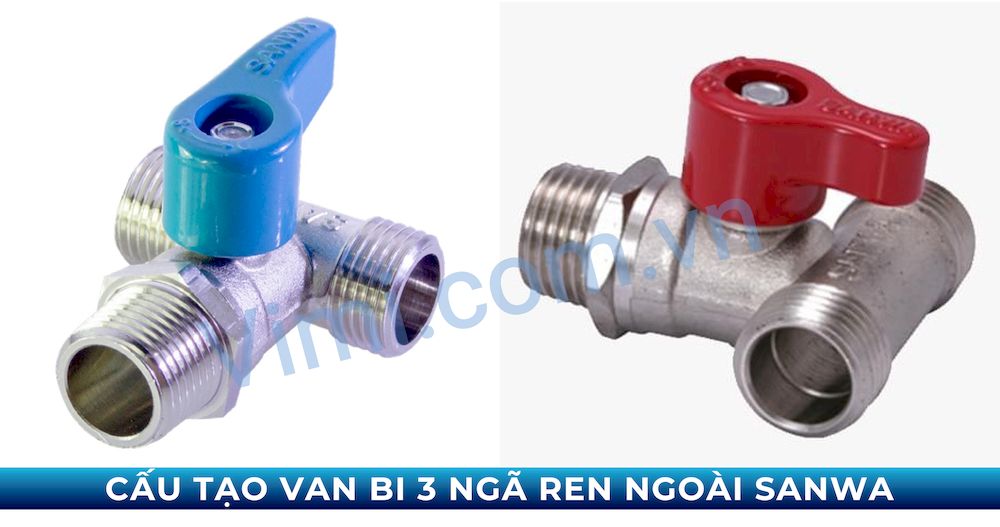 Van bi 3 ngã ren ngoài Sanwa | Sẵn hàng | Giá rẻ