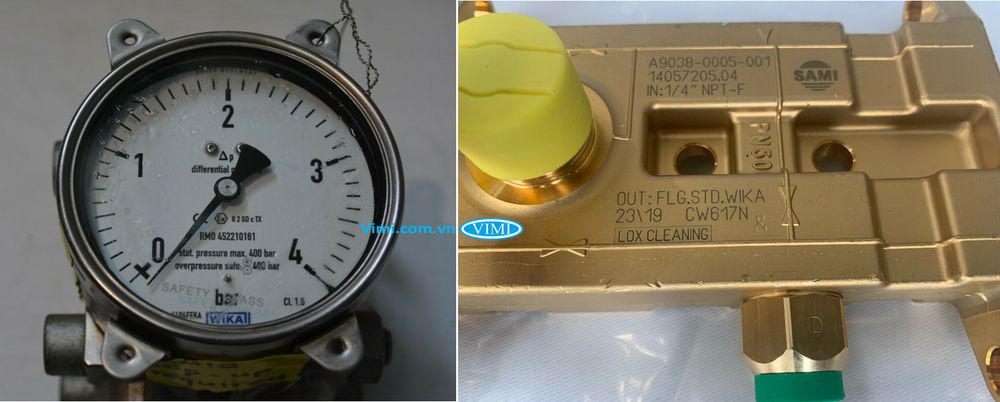 Wika 732.15 | chênh áp | full inox | Giá rẻ #1