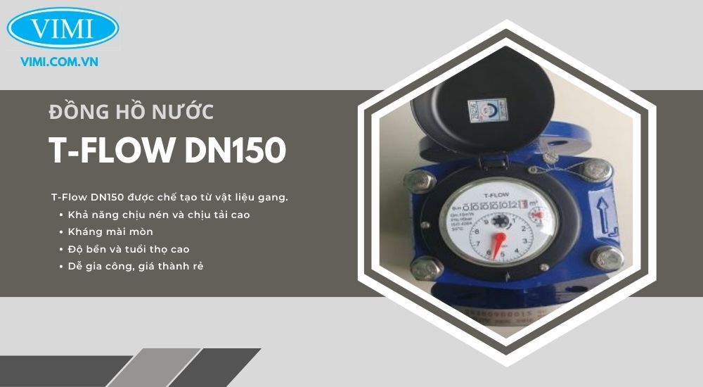 T-Flow DN150 | Nước thải | Nước sạch | Giá rẻ | Vimi.com.vn