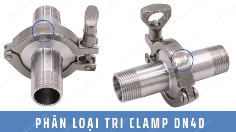 Tri Clamp DN40 | Clamp Inox Vi Sinh DN40 | Đa Dạng | Sẵn Kho