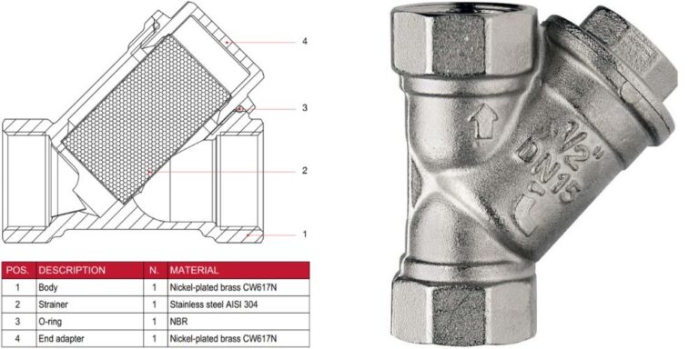 Itap 193 | NICKEL-PLATED Y STRAINER
