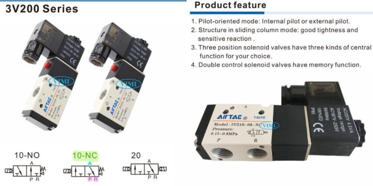 Airtac 3V210 08 NC | Nomally Closed Valve