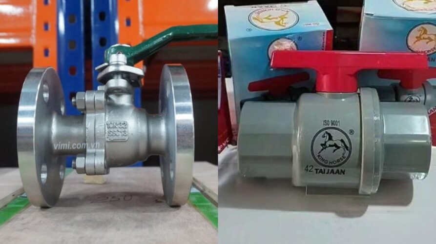 Van khóa nước phi 42 - 3 vật liệu - 3 kiểu kết nối phổ biến